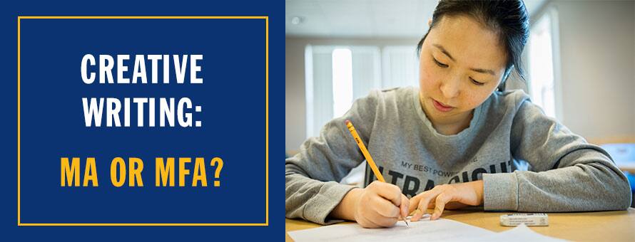 Creative Writing: MA vs. MFA