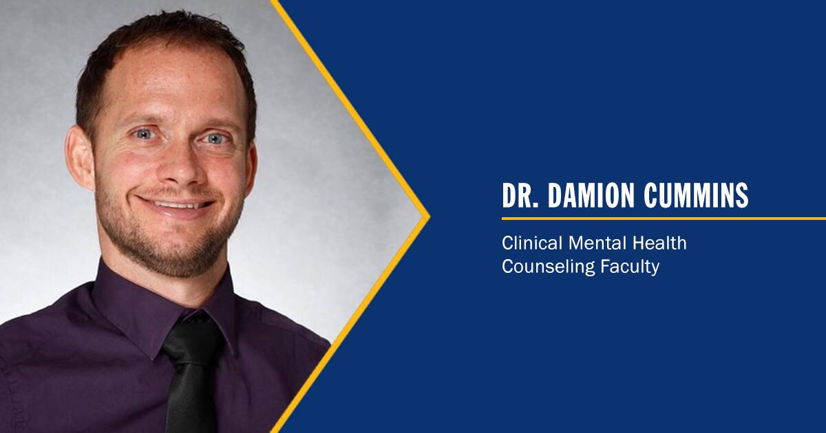Clinical Mental Health Instructor Dr. Damion Cummins: A Faculty Q&A