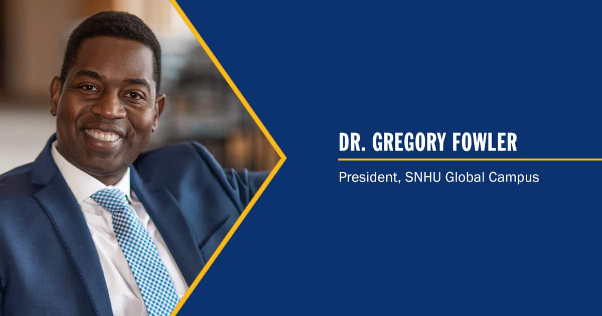 Global Campus President Dr. Gregory Fowler: A Q&A