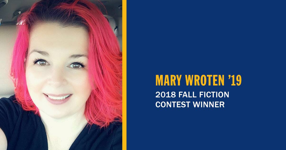 Short Story Contest Winner Mary Wroten, Finishes Degree