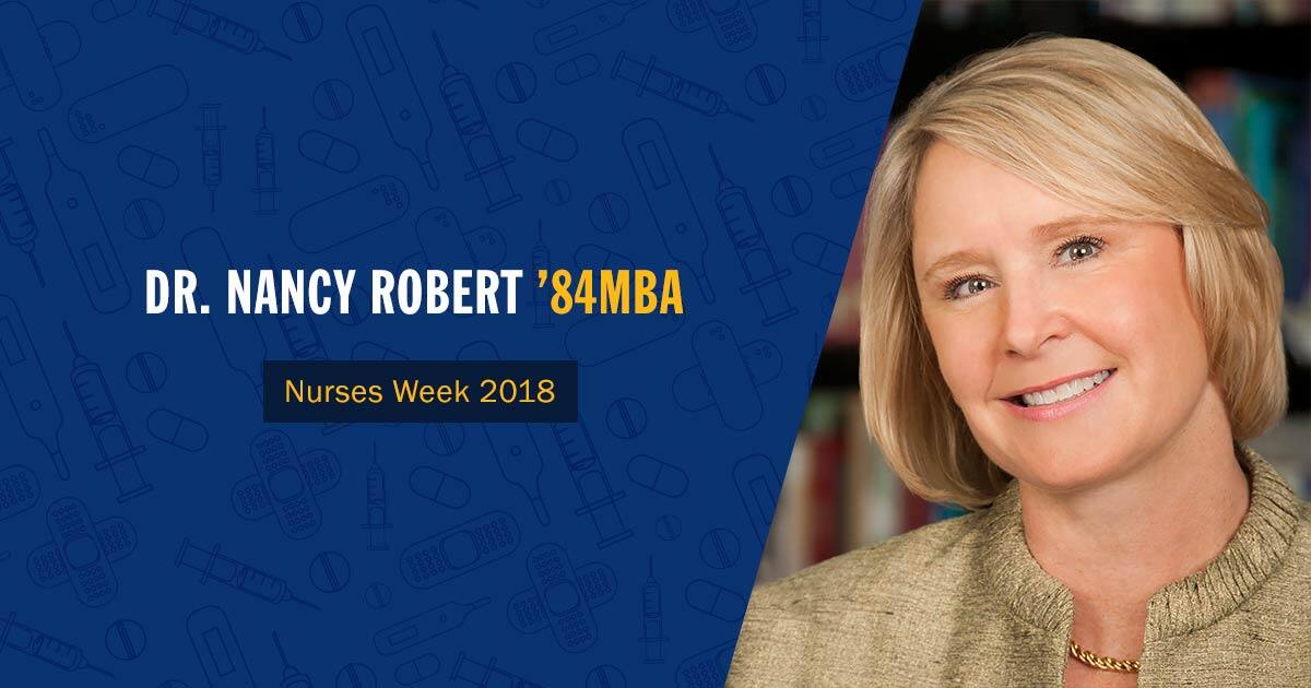Nancy Robert '84MBA Talks Business and Nursing